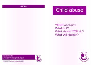 Child Abuse leaflet | Cambridgeshire and Peterborough Safeguarding ...