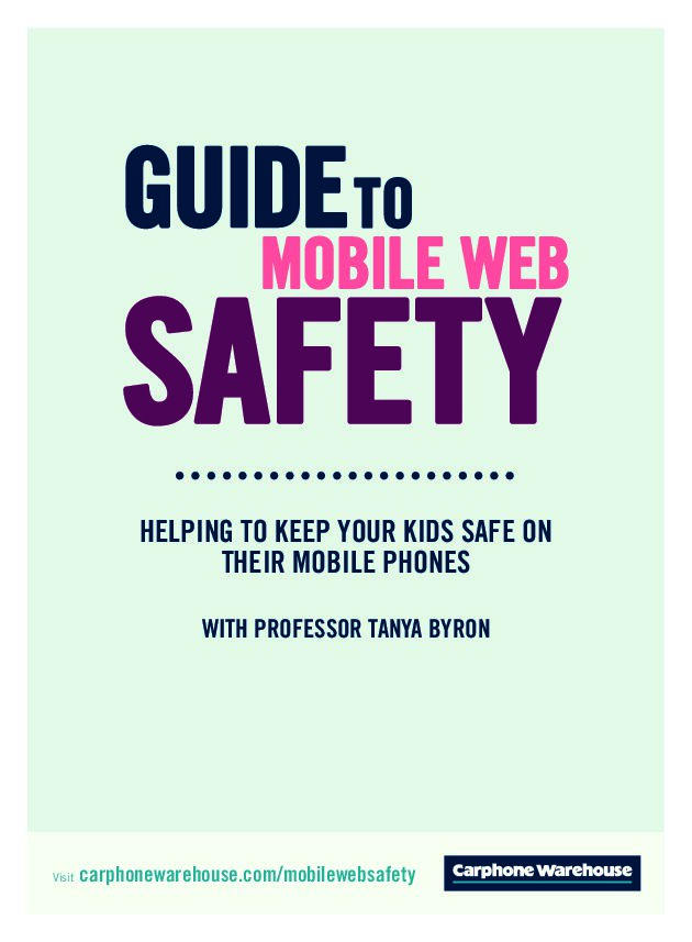 Guide to Mobile Web Safety | Cambridgeshire and Peterborough ...
