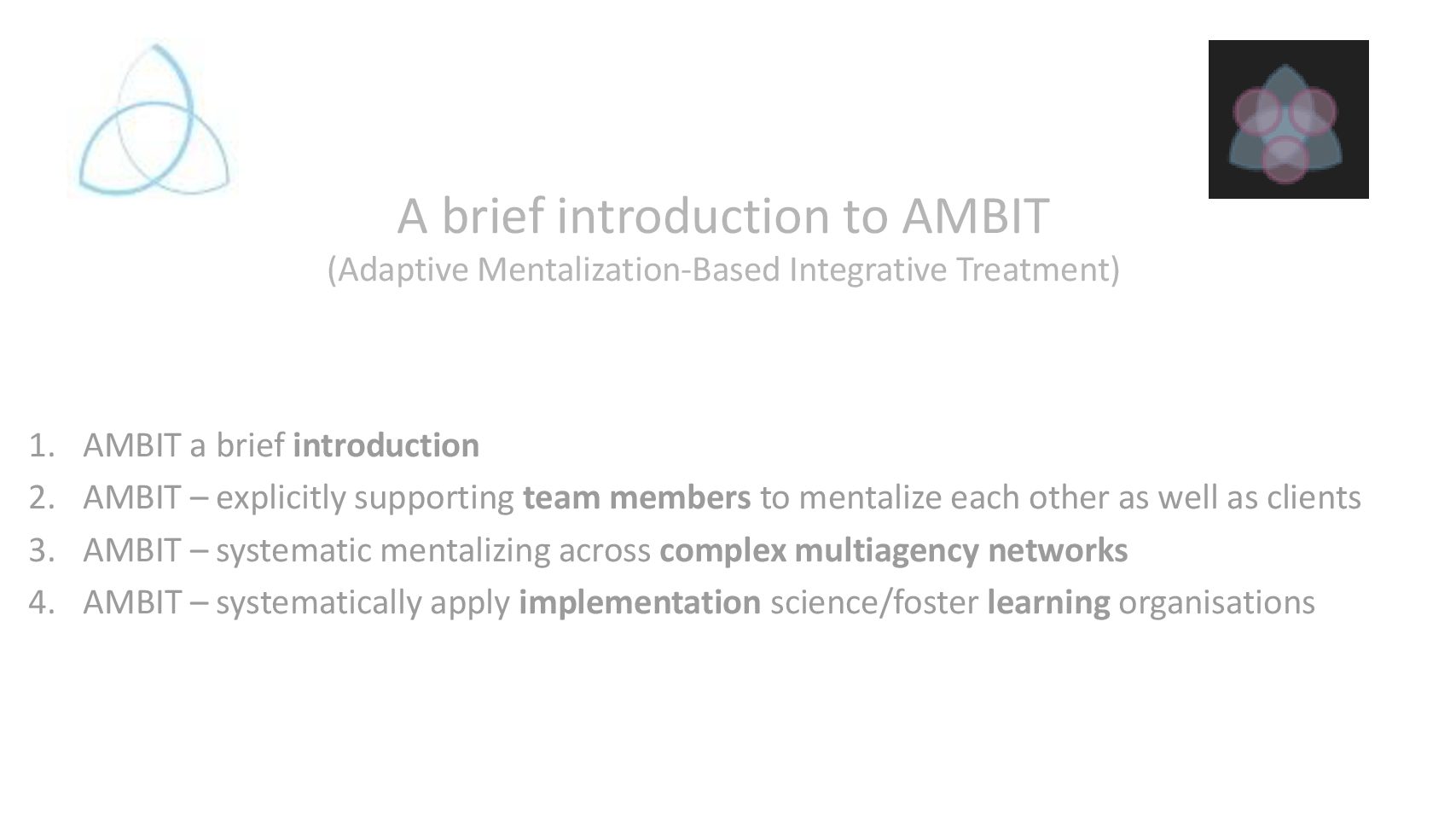 AMBIT brief Intro – Dr Dickon Bevington | Cambridgeshire and ...