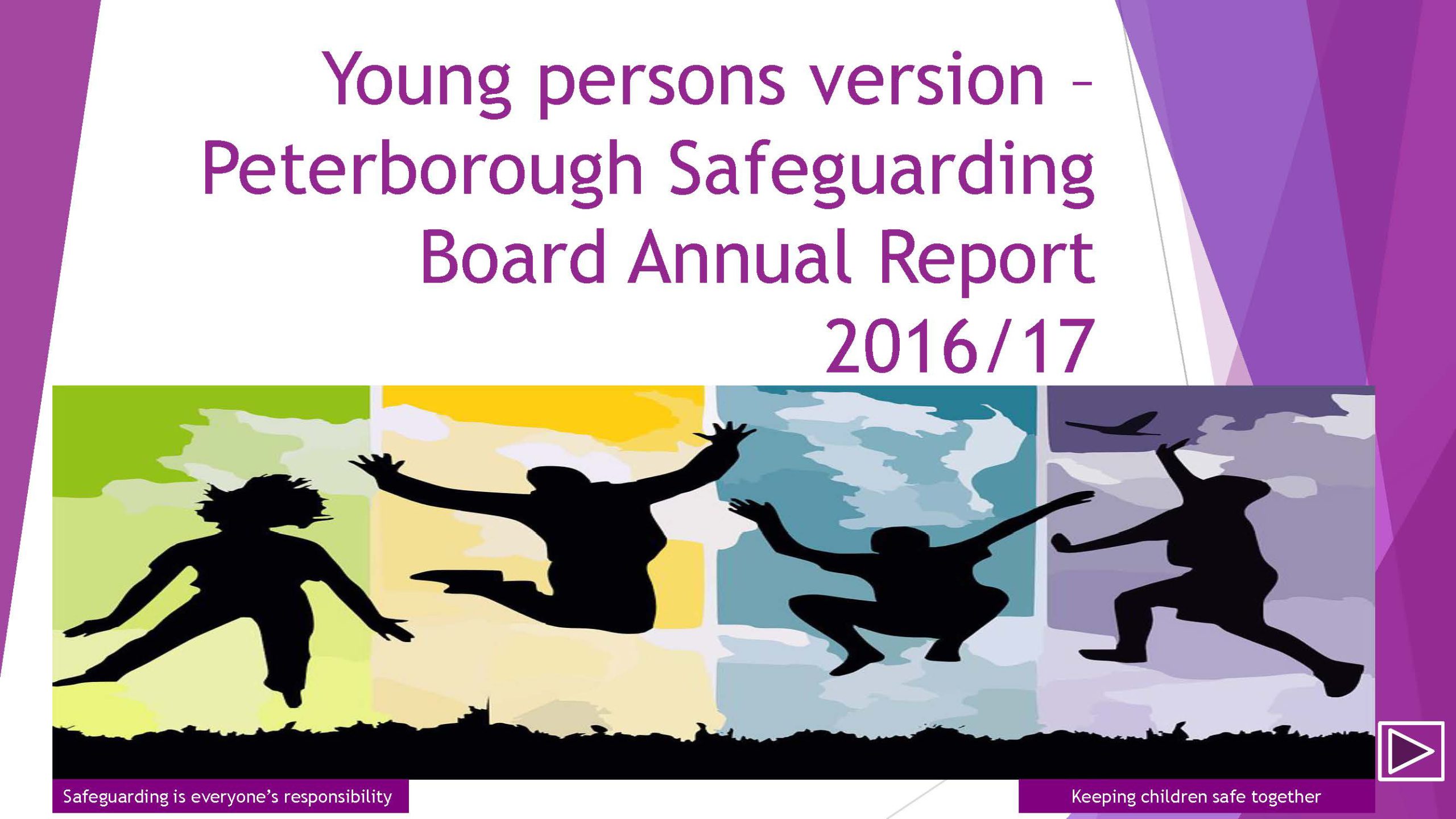 Young persons version – Peterborough Safeguarding Board Annual Report ...