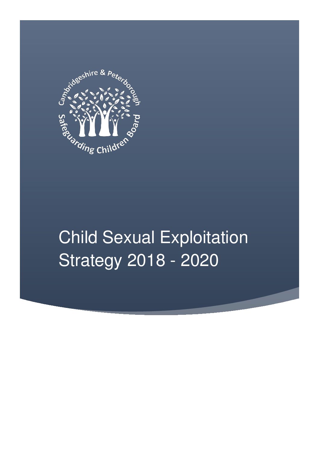 Cambridgeshire and Peterborough Child Sexual Exploitation Strategy ... Cambridgeshire and Peterborough Child Sexual Exploitation Strategy ...