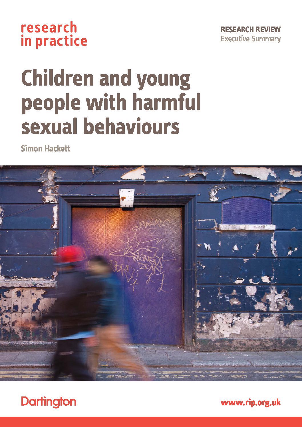 Children and Young People with Harmful Sexual Behaviours ...