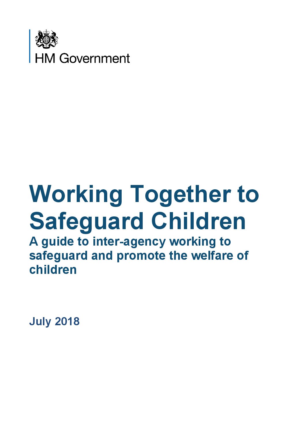 Working Together to Safeguard Children 2018 | Cambridgeshire and ...