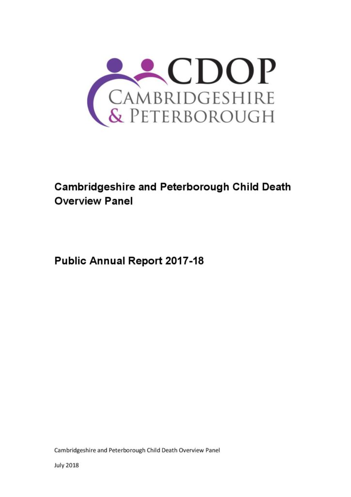 CDOP Annual Review 2017/18 | Cambridgeshire and Peterborough ...