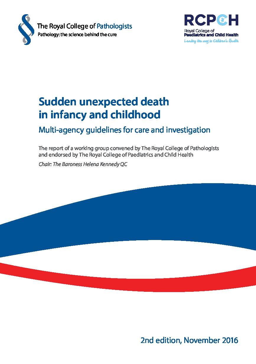 Sudden unexpected death in infancy and childhood (2e) | Cambridgeshire ...