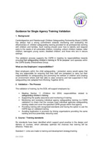 SCB Guidance for single agency training 2019 | Cambridgeshire and ...