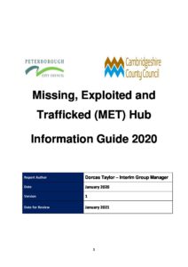 MET HUB Information Guide Final | Cambridgeshire and Peterborough ...