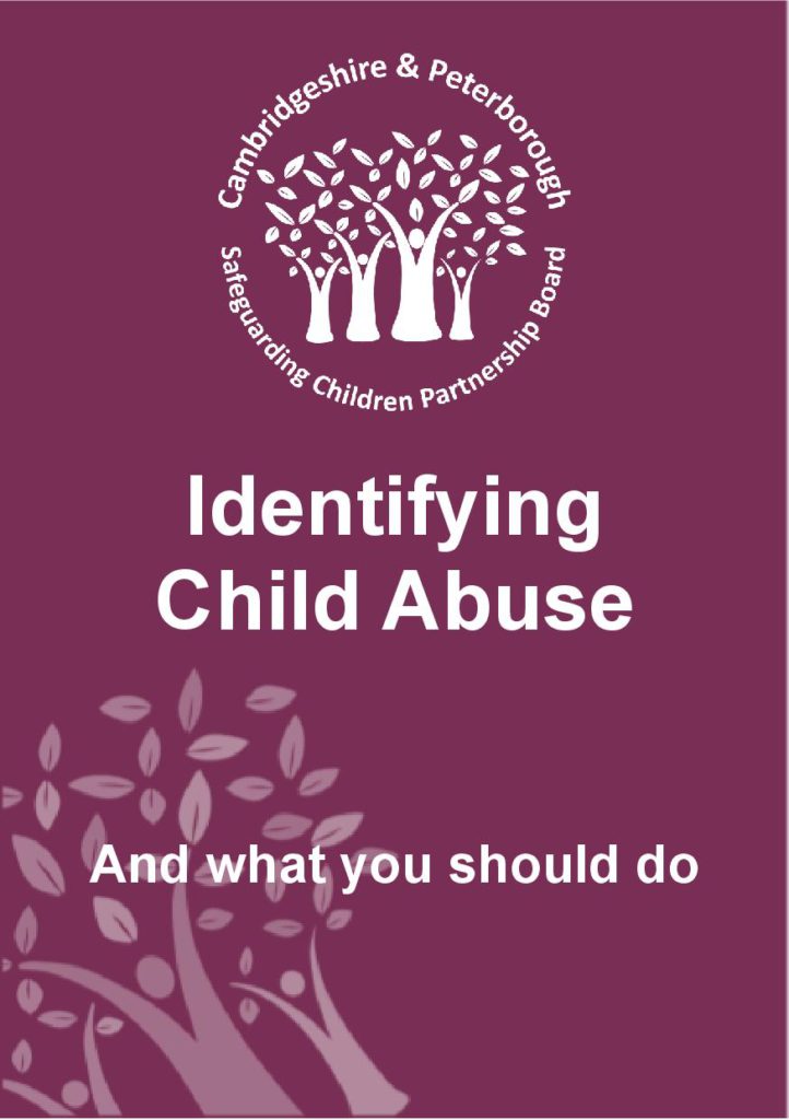 Identifying Child Abuse – Leaflet | Cambridgeshire and Peterborough ...
