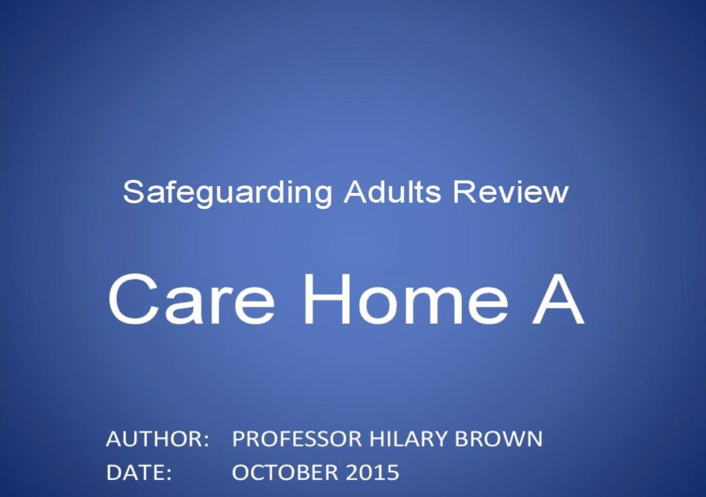 Care Home A Cover-page-001 | Cambridgeshire and Peterborough ...