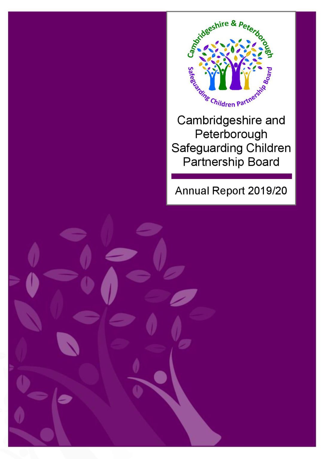 Safeguarding Children Partnership Board Annual Report 2019/20 ...