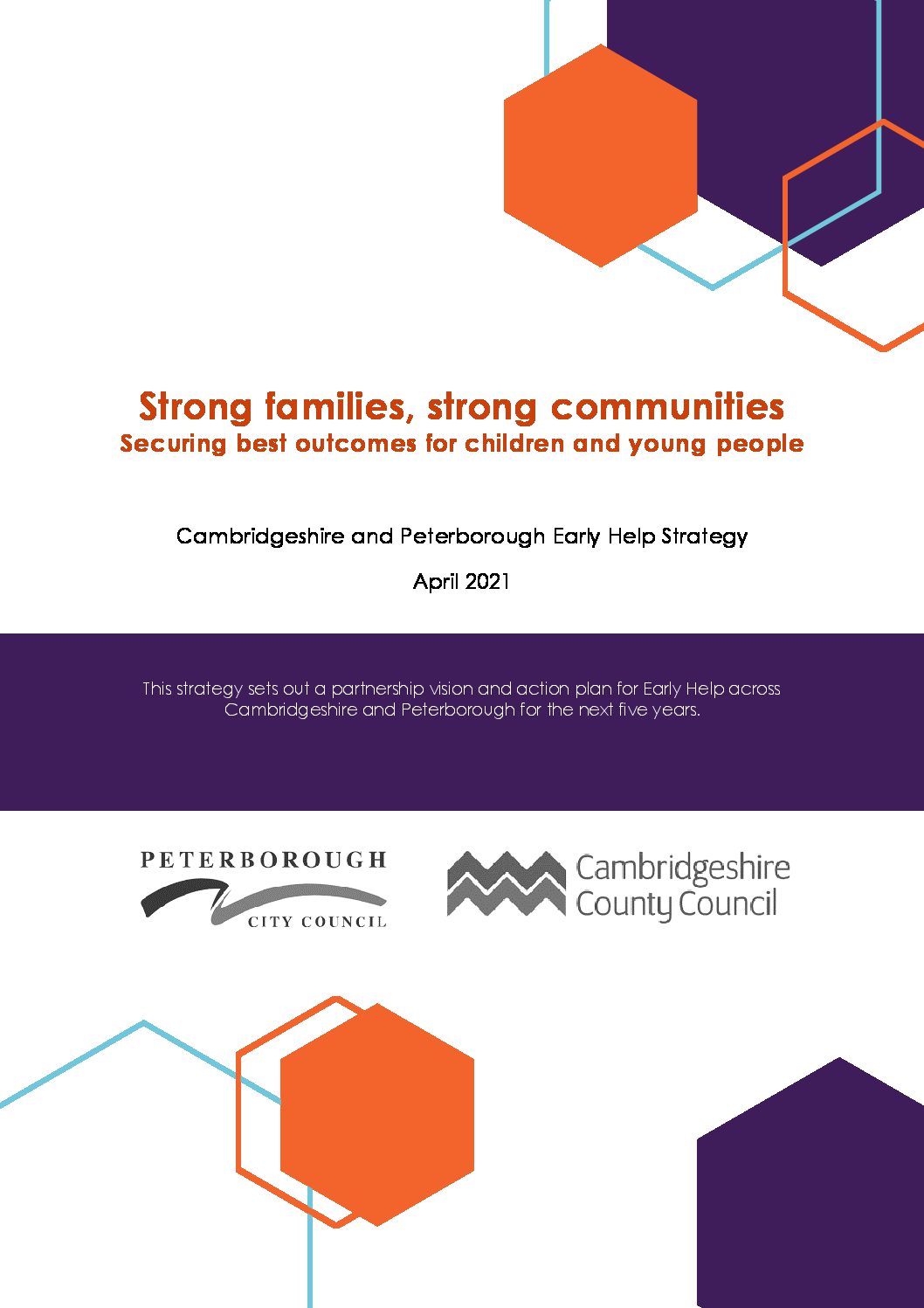 Early help strategy final version 12.05.21 | Cambridgeshire and ...
